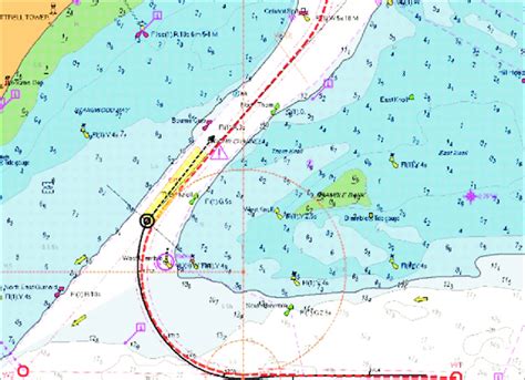 the path of the reference ship obtained by the abovementioned method in download scientific