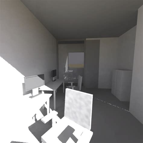 Radiance Rendering Of The Room Download Scientific Diagram