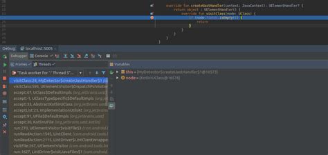 android how to debug java source code when i implement a custom