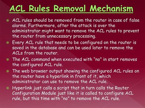 Network Intrusion Prevention By Configuring Acls On The Routers Based On Snort Ids Alerts Ppt