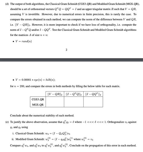 91 92 11 At The Kth Iteration Of The Classical Gram