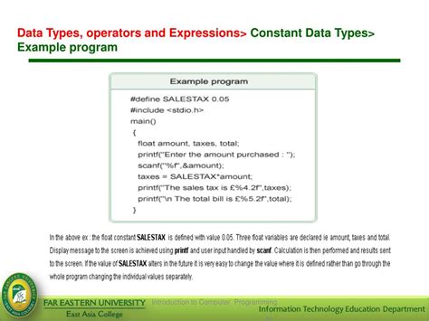 ppt module 6 introduction to c language itei102 introduction to