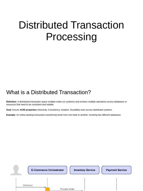 Unit Iv Distributed Transaction Processing Pdf Database