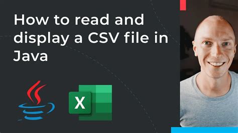 Read And Display A Csv File In Java