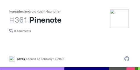 Pinenote Issue 361 Koreader Android Luajit Launcher GitHub