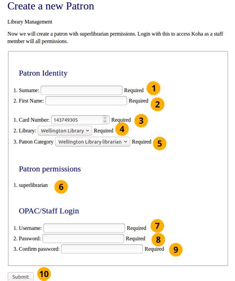 17 Create A Patron — Koha Installation Manual 17 05 Documentation