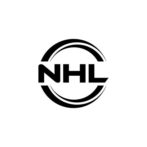 Nhl Logo Diseño Inspiración Para Un único Identidad Moderno Elegancia