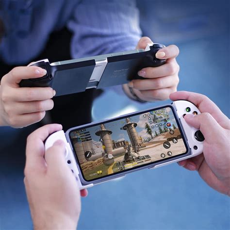 Buy ShanWan Mobile Game Controller For Phone With PHONE CASE Support Bluetooth Wireless Gamepad