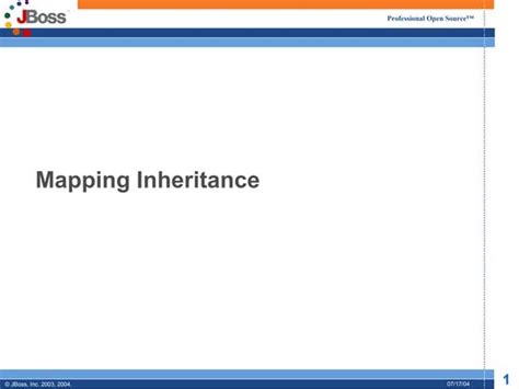 Mapping Problem Domain Objects To Object Persistence Formatsooad