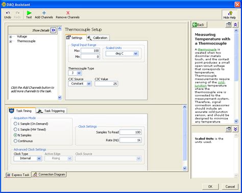 Daqmx Simultaneously Acquire Different Signal Types Ni Community
