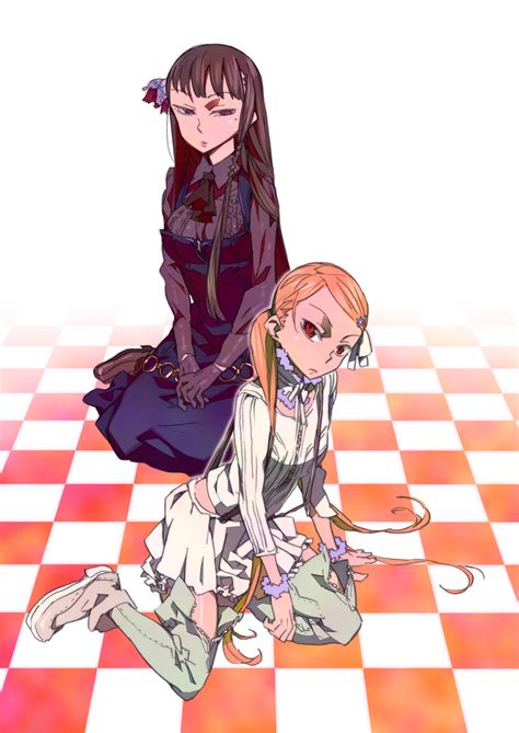 Kurenai Yuugure And Asahina Tomoshibi Yuuhi Romance Drawn By Katou Haruaki Danbooru