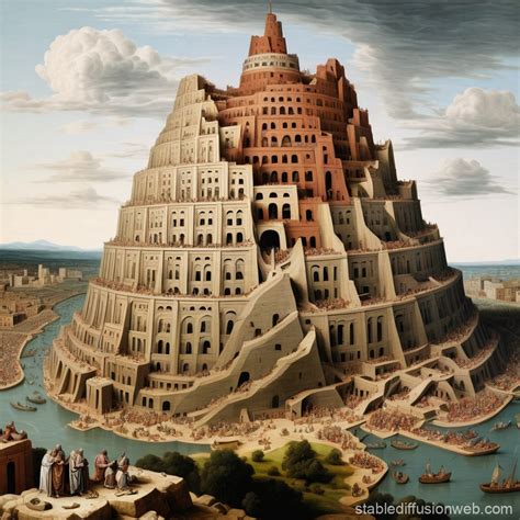 Tower Of Babel Stable Diffusion Online