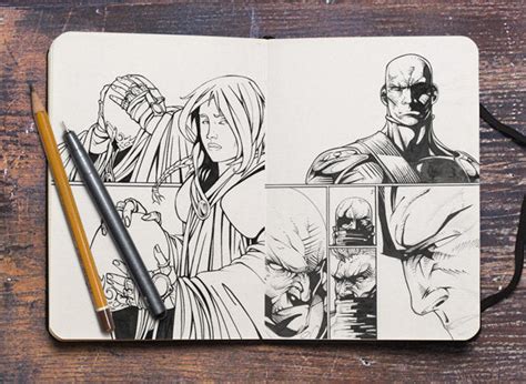 Empty Sketchbook Mockup Psd Mockup Hunt