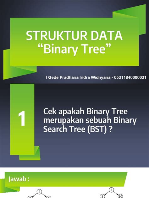 Tree Data Structure A 05311840000031 I Gede Pradhana Indra Widnyana Pdf