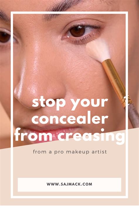 How To Prevent Concealer From Creasing — With Saj