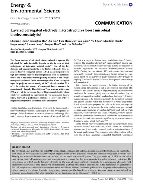 Pdf Layered Corrugated Electrode Macrostructures Boost Microbial