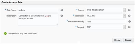 Oracle Managed File Transfer Cloud Service Post Provisioning Task