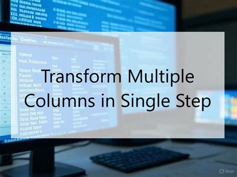 Power Query Shaping Data Technique — Add Multiple Columns In One Step
