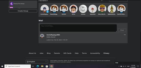 Group Wall Messages Are Shown With The Wrong Timezone Roblox