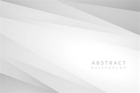 Premium Vector Gray Gradient Paper Cut Abstract Background With