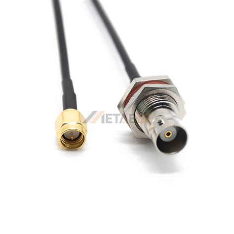 Sma Male To Bnc Female Connector Pigtail Cable Assembly Metabeeai