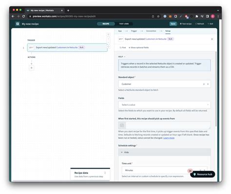Workato Connectors Netsuite Export Newupdated Standard Records