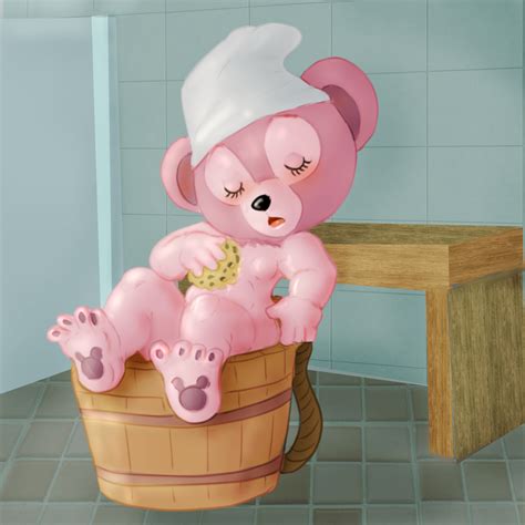 Rule 34 Bath Bathing Bathroom Bathtub Bear Blush Blush Closed Eyes