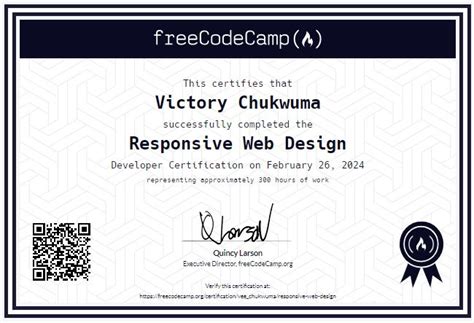 victory chukwuma on linkedin upskilling freecodecamp html css htmlcss uideveloper uidesign