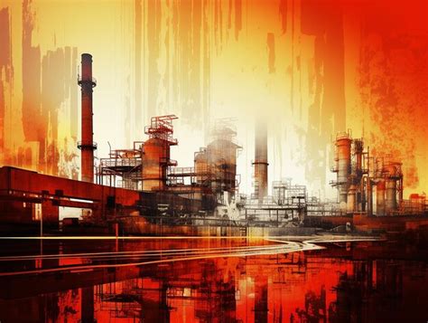 Premium Photo Industrial Background