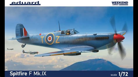 Spitfire F Mkix Eduard 172 Scale In Box Review Youtube