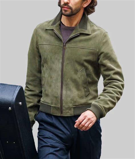 Black Doves Ben Whishaw Suede Jacket The Leather City