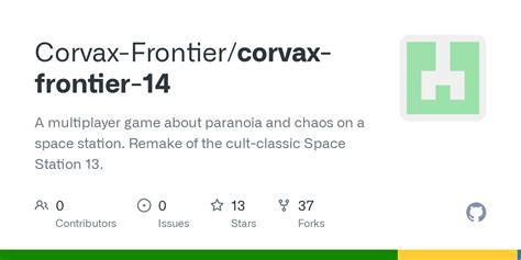 GitHub Corvax Frontier Corvax Frontier 14 A Multiplayer Game About