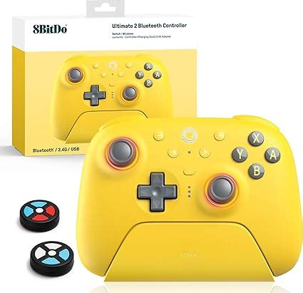 8bitdo Ultimate 2 Bluetooth Controller Tmr Joystick Update Rgb Fire