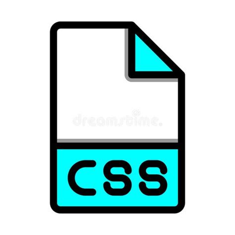 Css File Type Format Icon Extension Document Files Icons Symbol With