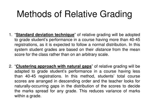 Ppt Relative Grading At A Glance Powerpoint Presentation Free
