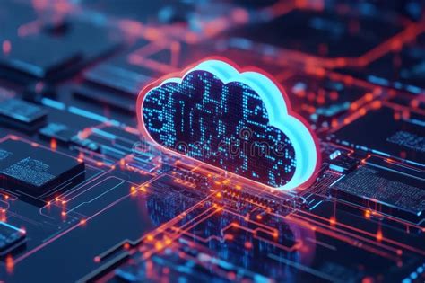 Cloud Computing And Technology For Secure Data Storage With Advanced Encryption Methods Stock