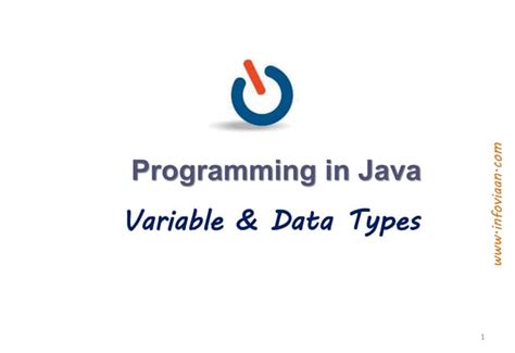 Variables And Data Types Pptx