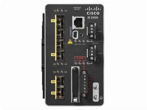 Cisco Ie 2000 4ts G B Managed Switch 4 Port 10 100 2 Gigabit Sfp