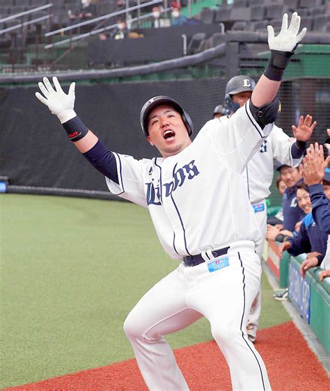 【西武】山川穂高“どすこい”封印 ドラ1渡部健人に継承「キャラ負けた。よくばりくんに託します」 スポーツ報知