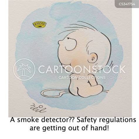 Smoke Alarm Cartoons And Comics Funny Pictures From Cartoonstock