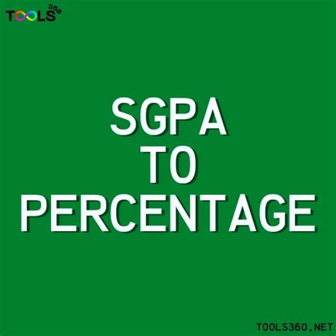 SGPA To Percentage Calculator Accurate Free Easy