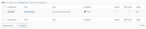 Acf Field Groups Categories Acf Extended