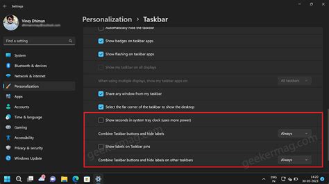 How To Enable And Set Taskbar Icons To Never Combine In Windows 11 23466