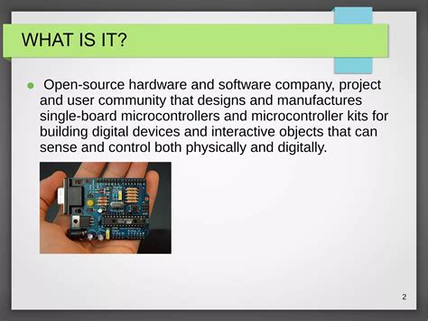 Arduino Presentation Ppt
