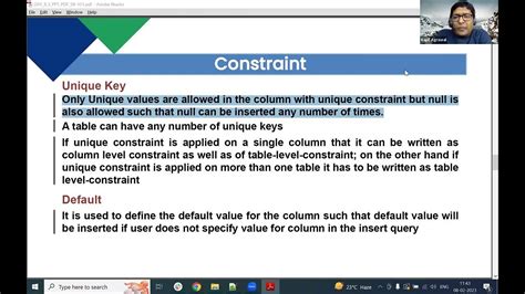 Sb101 Live Session Day 10 Sql Constraints Primary Key Foreign Key
