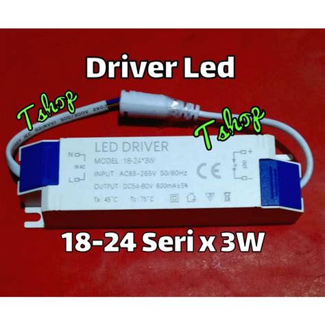Jual Led Driver Seri Hpl 3w 600ma Shopee Indonesia