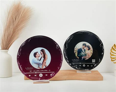 Personalized Vinyl Record With Photo Custom Song Record Qr Code Vinyl