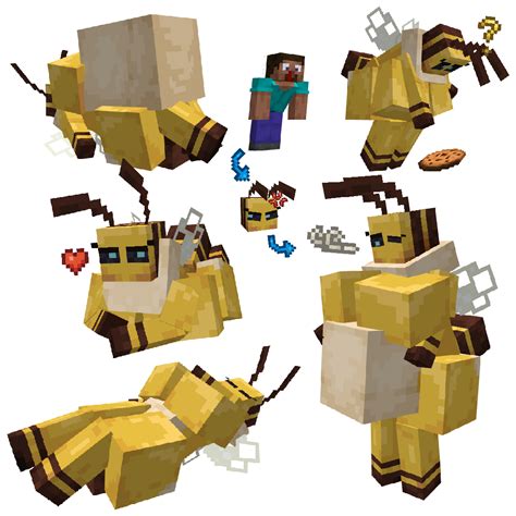 Rule 34 1girls 3d 3d Artwork Anthro Bee Bee Minecraft Bee Girl Breasts Female Female Pred