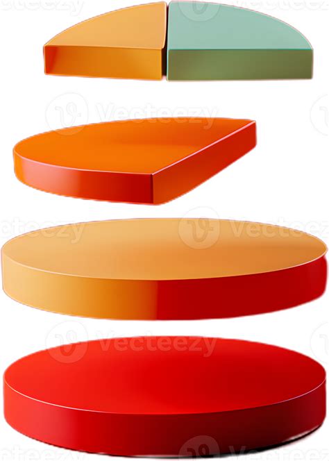Pie Chart Transparent Background PNG