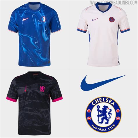 Chelsea 24 25 Home Away And Third Kits Leaked Official Pictures